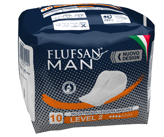 תחבושות לגבר FLUFSAN - רמה 2 - More & Better